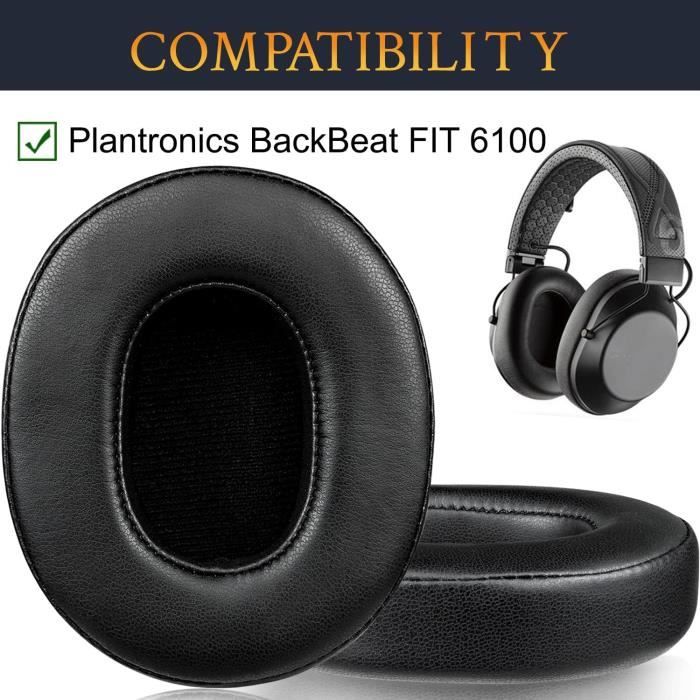 Mousse Coussin Coussinets Pour Plantronics Backbeat Fit 6100 Bluetooth ...