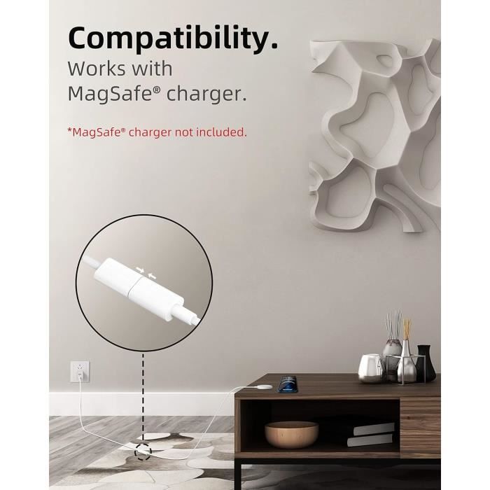 Câble D'Extension Usb C Pour Chargeur Magsafe De Type C Mâle Vers ...