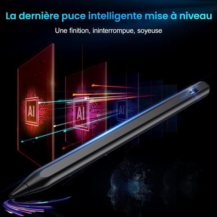 Stylet pour iPad - EDILIQ - Charge rapide 15 min - Rejet de paume ...