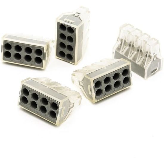 Électrique push fil conducteur connecteur bornier pct-108, pct-108 ...