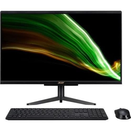 Aspire C24-1600/ 23,8'' FULL HD/ Intel Pentium QC N6005/ 8 Go DDR4/ 256 ...