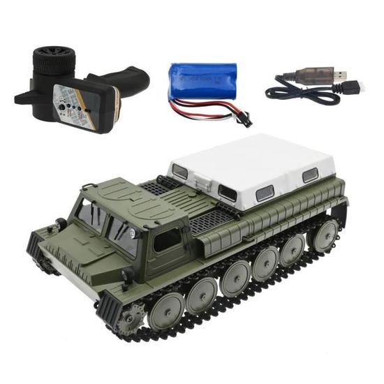 Vert 1B - WPL – char de combat Super radiocommandé pour enfant, Jouet ...