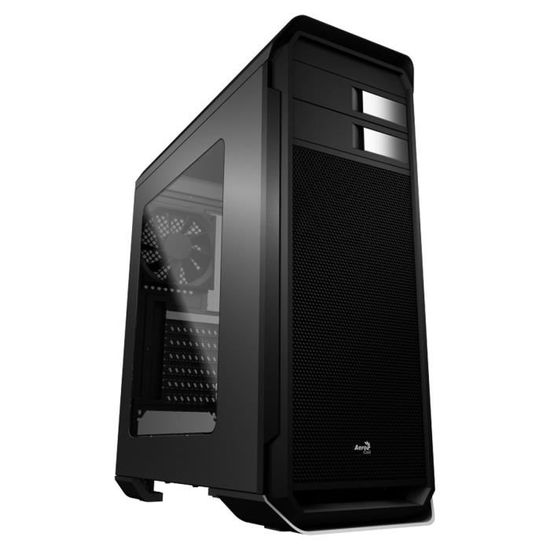 Aerocool Boîtier PC Aero-500 - Noir - Moyen Tour - Fenêtre - Cdiscount ...