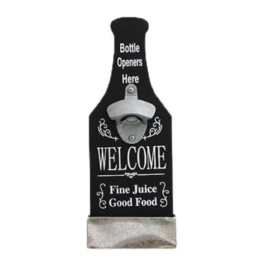 Qiilu Ouvre-bouteille (1)Décapsuleur Mural Catcher Ingénieux ...