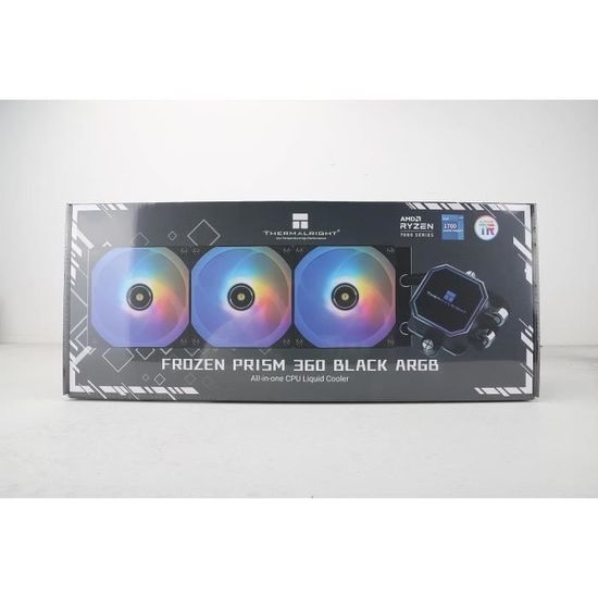 Thermalright Frozen Prism 360 Black ARGB CPU Liquid Cooler - Cdiscount ...