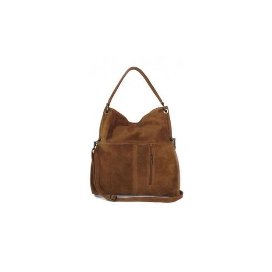 Sac VERA PELLE WA44C Marron - Femme/Adulte - Cdiscount Jardin
