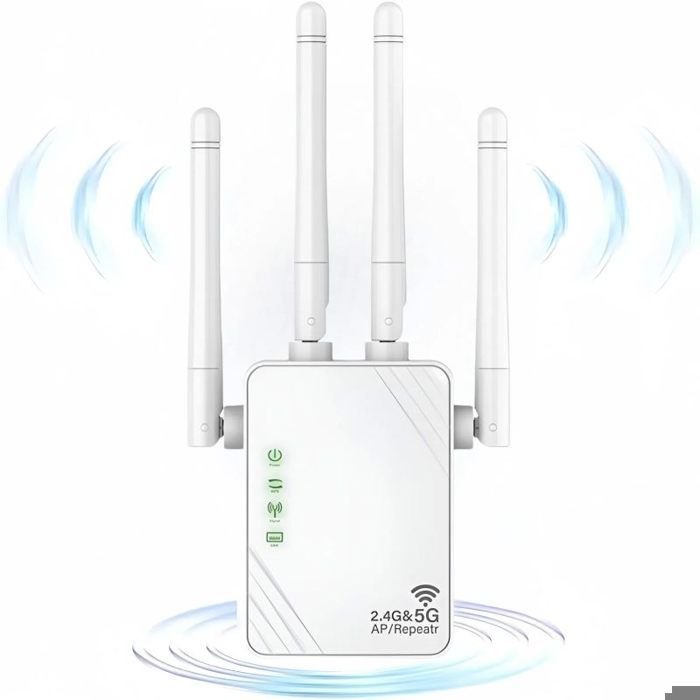 Répéteur WiFi, Extender WiFi, 1200MPs Amplificateur de Signal WiFi ...