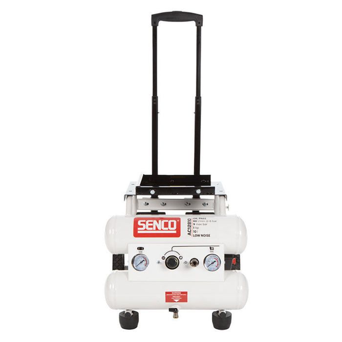 Compresseur sans huile silencieux 10L AERFAST AC12810 - Cdiscount Bricolage