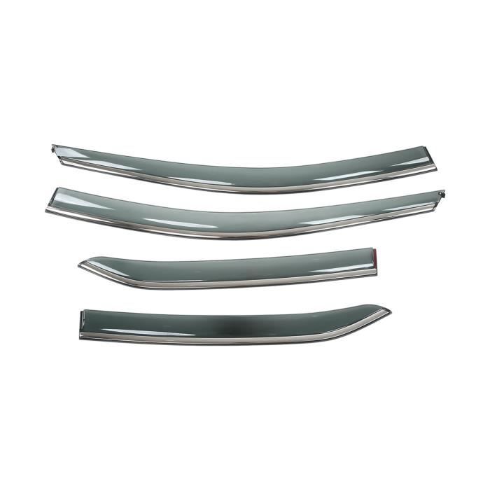 Ashata protections contre la pluie 4pcs Sun Rain Snow Guard PVC Métal ...