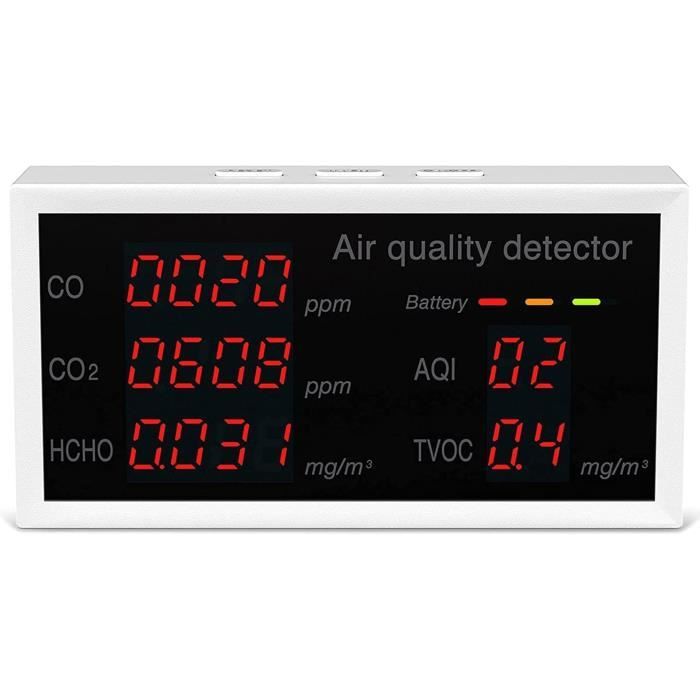 Capteur de Moniteur de Qualité de L'air intérieur Moniteur de CO2 pour ...