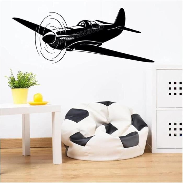 Avion Sticker Mural Avion Autocollant Mural Pour Enfants Chambres ...