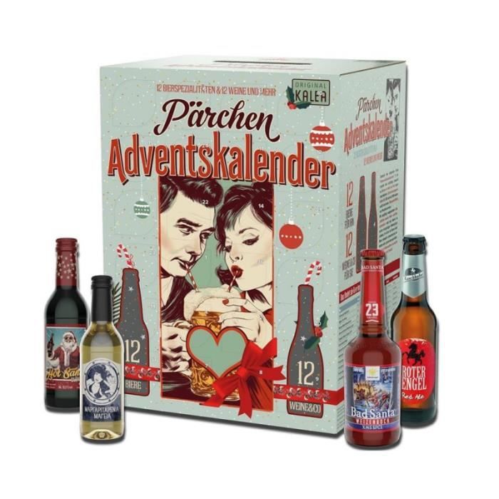 Biere - coffret couple 12 bieres + 12 vins - Cdiscount Au quotidien
