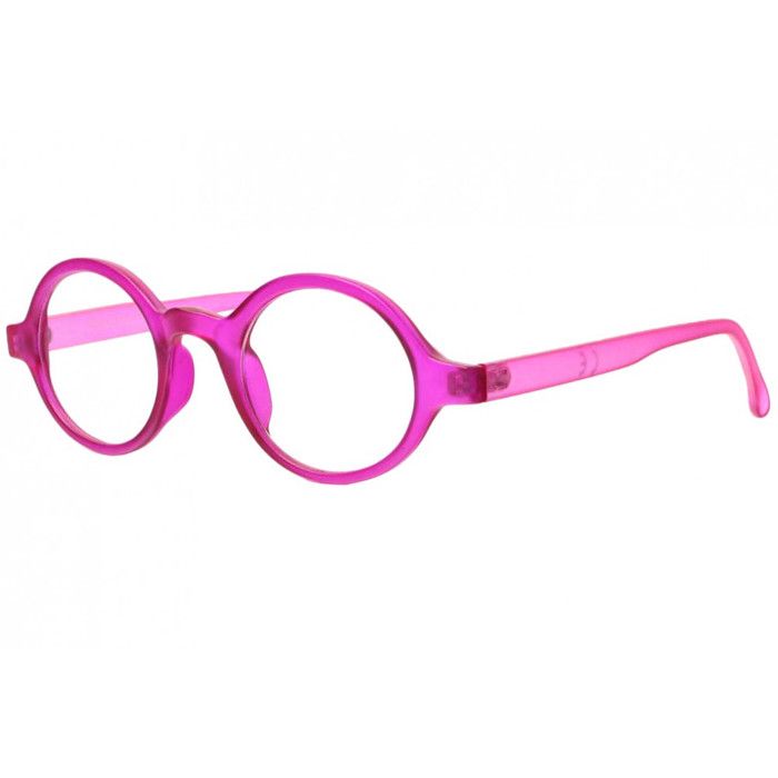 Lunettes Loupes-Proloupe-Lunettes de Lecture Rondes Roses Tendance ...