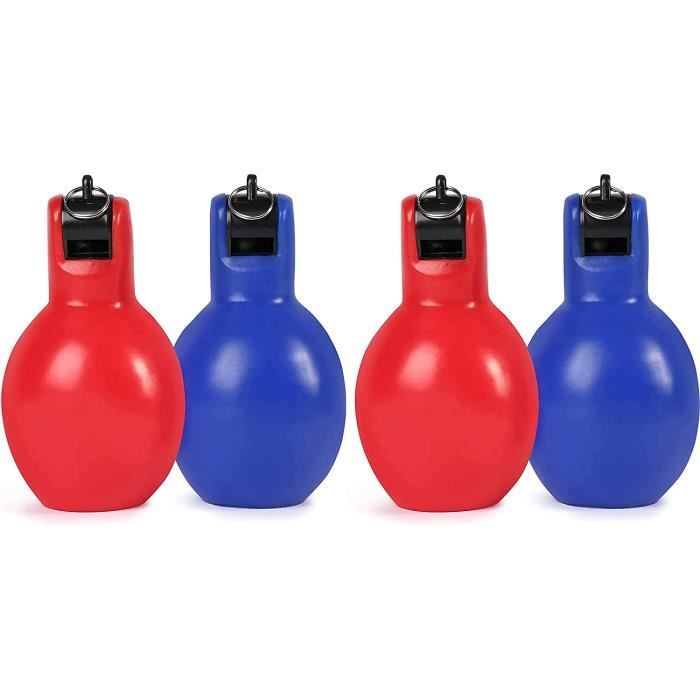 4 Pièces Sifflet à Main, Whistle Arbitre Enfant Entraîneur Sifflet ...