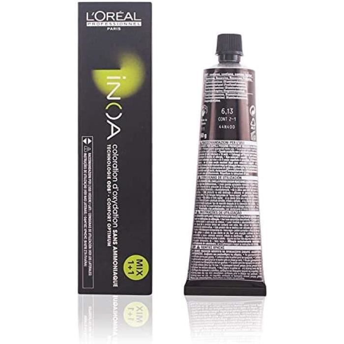 L'OREAL Inoa Coloration Permanente Tube 6.13 - Cdiscount Au quotidien