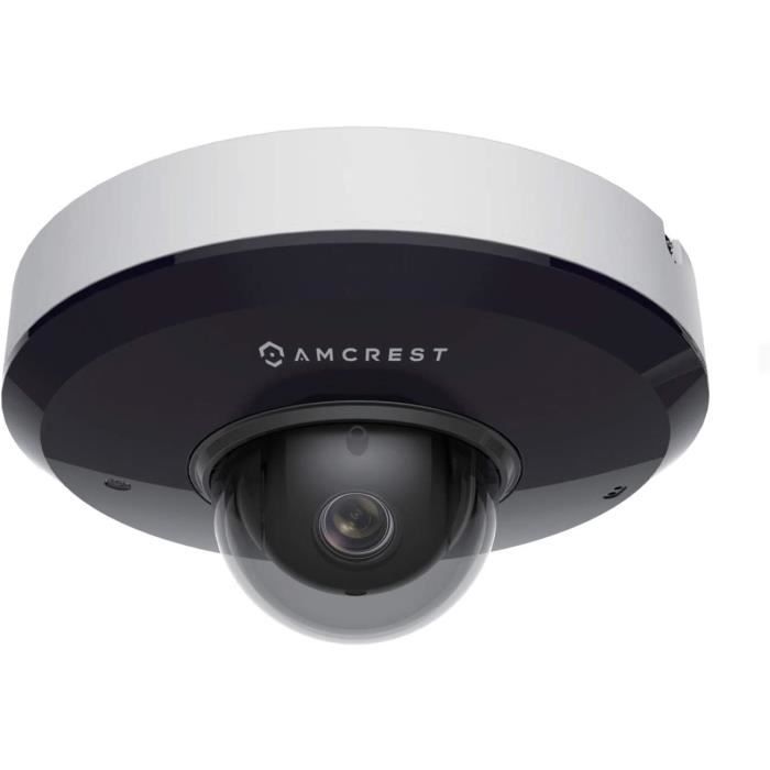 Camera de securite Amcrest ProHD 1080P PTZ IP PoE, dome Anti-vandalisme ...