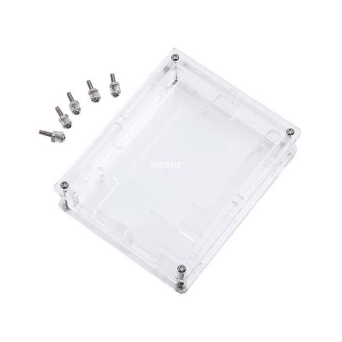 Boitier Coque Acrylique Transparente Pour Arduino Uno R3 - Cdiscount ...