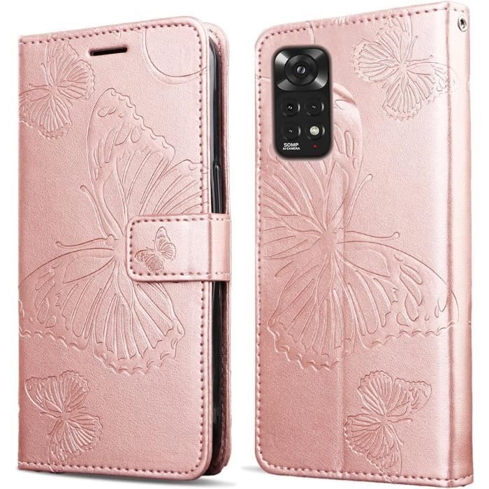 Coque Pour Xiaomi Redmi Note 11 4g Redmi Note 11s 4g Papillon