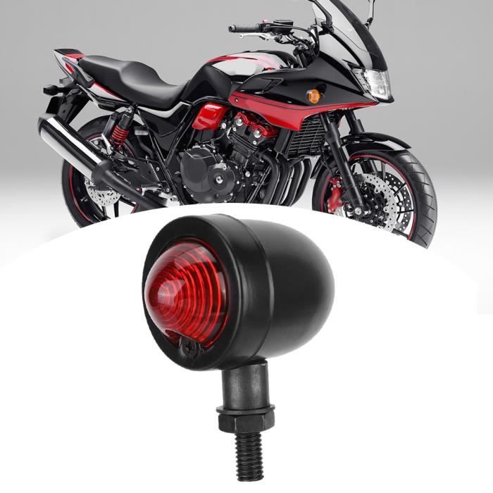 Dioche Feu LED 12V Universel Moto LED Vélo Arrière Feu Stop Feu De ...