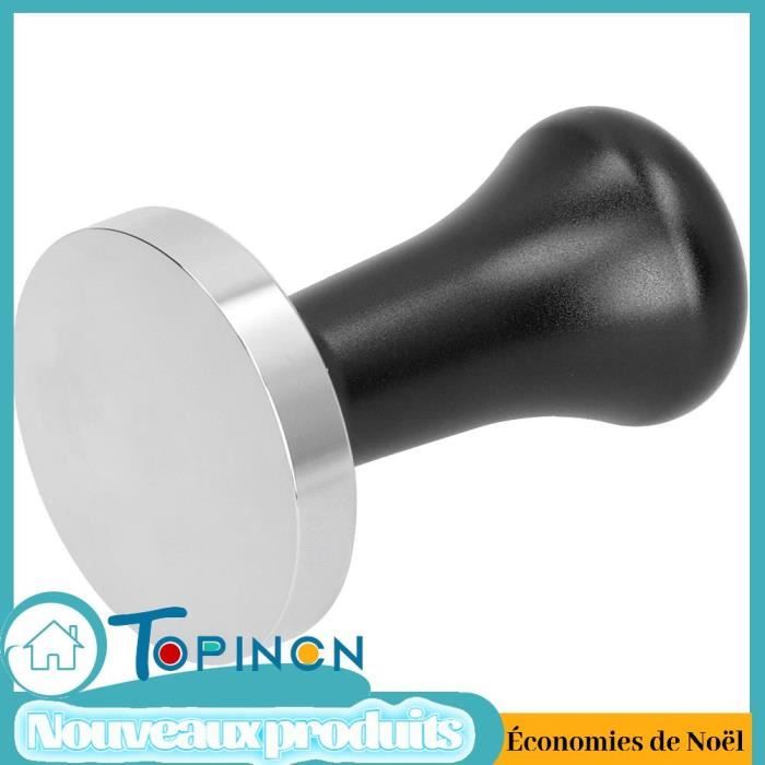 Pilon à Café - EJ.LIFE - Tampon à Café Noir - Acier Inoxydable 304 ...