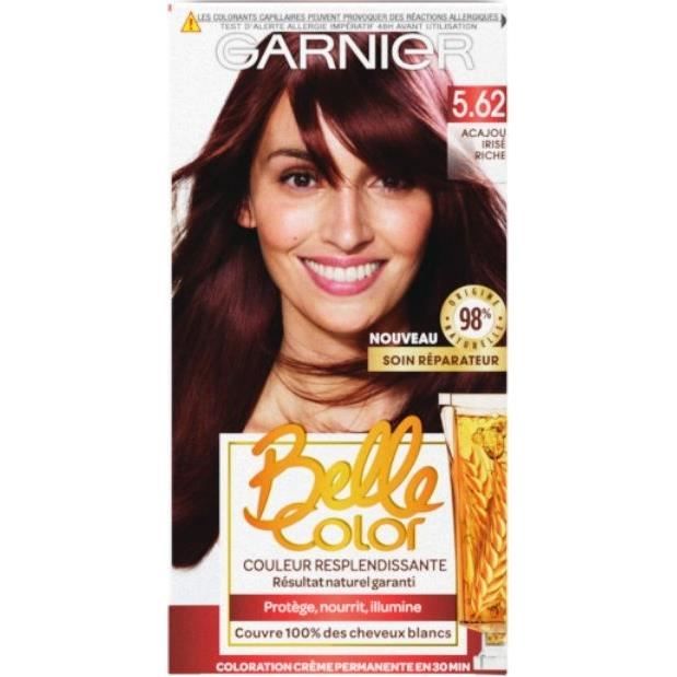 Coloration permanente Belle Color GARNIER 5,62 Acajou - Cdiscount Au ...