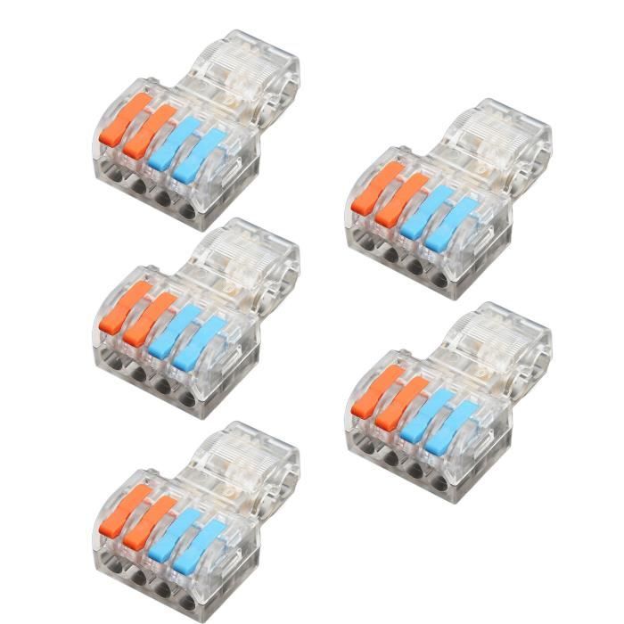 GOTOTOP connecteur de câble de câblage rapide Connecteur de fil rapide ...