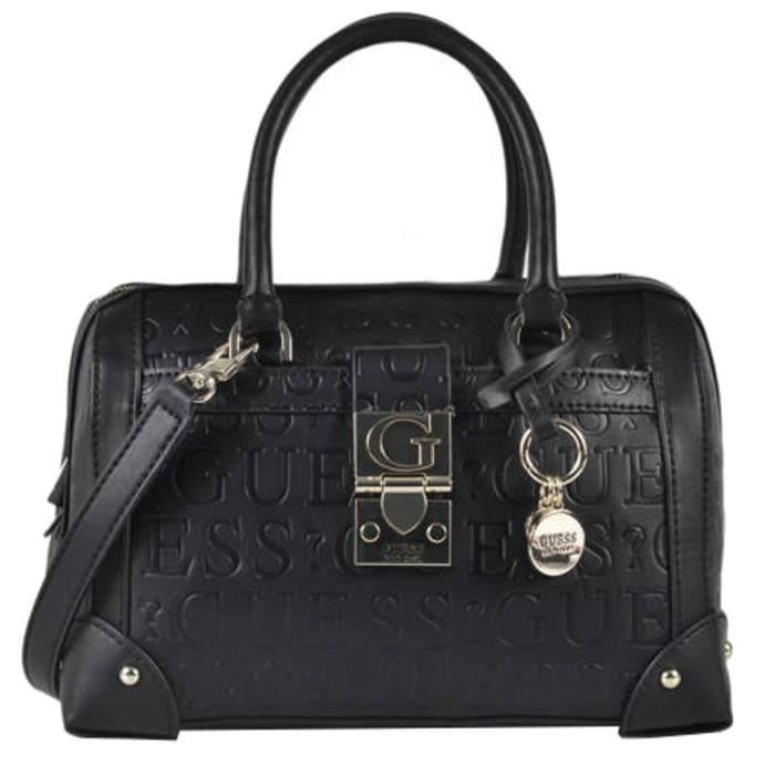 Sac à main Guess Lucienne - VD746606-Noir Noir Noir - Cdiscount ...