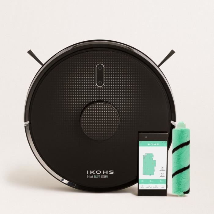 PACK - Robot Aspirateur Laser NETBOT LS23 ENDURANCE + Brosse Centrale ...