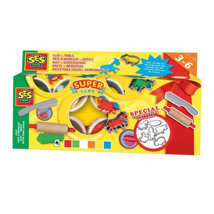 Pâte à modeler avec outils : Ferme - Cdiscount Jeux - Jouets