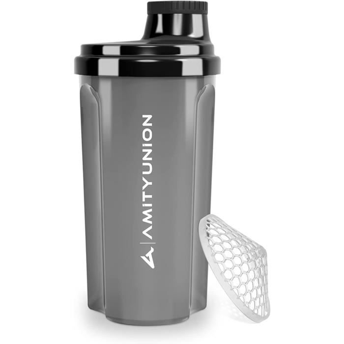 Protein Shaker 700 ml "Heaven" étanche, sans BPA avec tamis cliquable ...