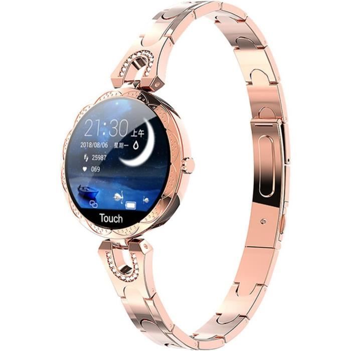 Montre Connectée Pour Femme, Fréquence Cardiaque, Pression Artérielle ...