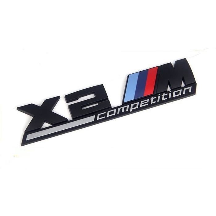 Remplacement Autocollant arrière Sticker X2 M Competition pour voiture ...