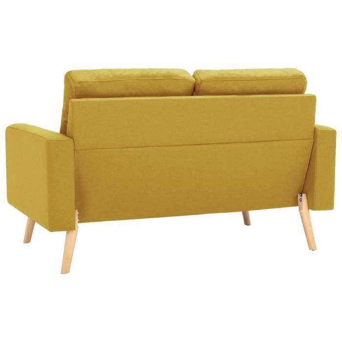 Zerodis 3056620 2 Piece Sofa Set Fabric Yellow (288699+288709) RE388 ...