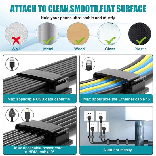 Moulure - goulotte - cache fil - plinthe - gaine range-fil - clips ...