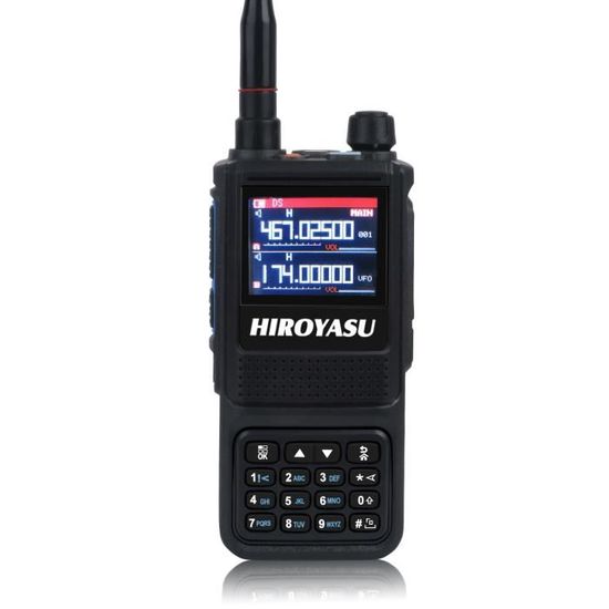 Norme australienne-walkie-talkie Radio FM HI-8811 Air Band 2 bandes Rx ...