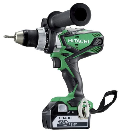 Perceuse-visseuse sans-fil 18V + 2 BATTERIES 5aH + chargeur + coffret Hit Case - HIKOKI ...