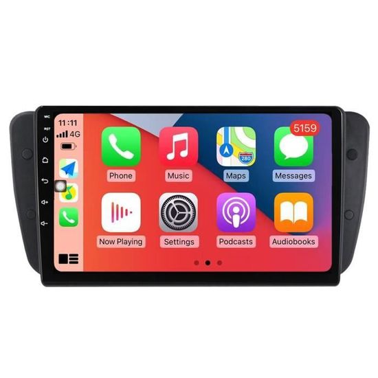 Autoradio GPS Bluetooth pour Seat Ibiza 6J IV 4 2008 - 2015 CarPlay Android Auto Radio Stéréo ...