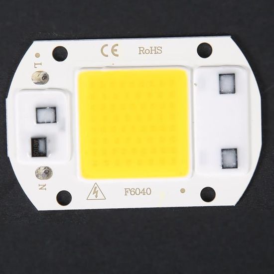 Puce LED - TBEST - SMD COB - Haute puissance - 2 pièces - Intérieur - 30W - Cdiscount Bricolage