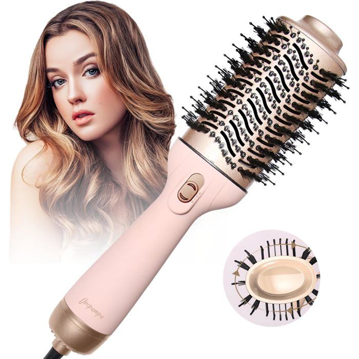 Sèche-Cheveux Volumisant Salon One-Step,Brosse Soufflante,1200W Brosse ...