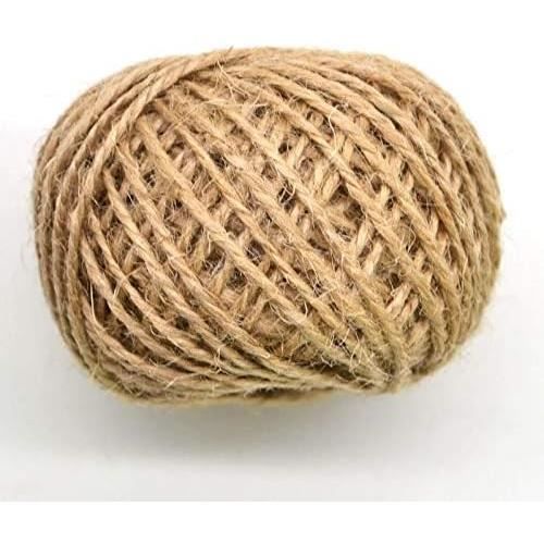 Ficelle Jute,Corde Jute 30M Kirlap Naturel Hessian Jute Jute Cordon De ...