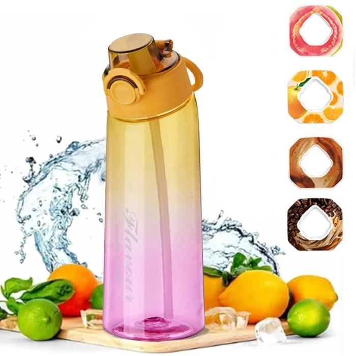 Gourde Air Up Avec Pods De Gout,900Ml Dégradé Couleur Bouteille Avec De ...