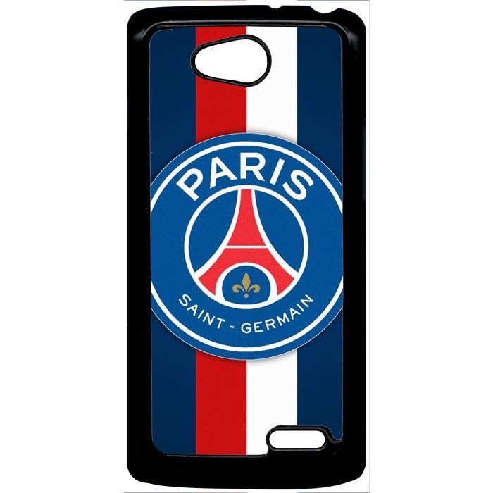 Coque lg l90 d405 - psg paris saint germain bleu blanc rouge - noir ...
