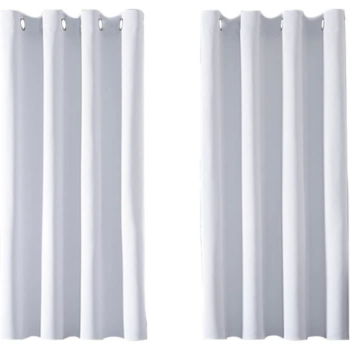 Rideau Occultant Thermiques 140x240 cm Vert Sauge Rideau Thermique ...