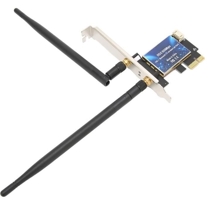 Carte Wifi Pc Portable Carte WiFi PCIe MT7921K Pour PC Carte Réseau Fil ...