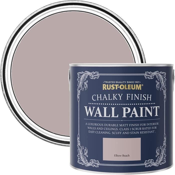 Peinture murale - Calky - Coude Beach - Blanc - 2.5l - Finition mate ...