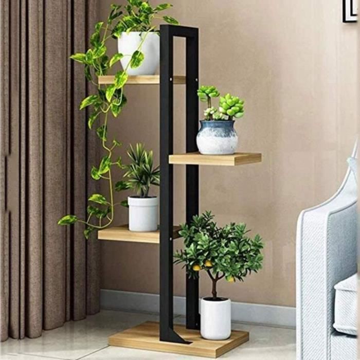 Porte-fleurs Fleur en bois Jardinière Plante Support-Fleur Vanille Ca e ...