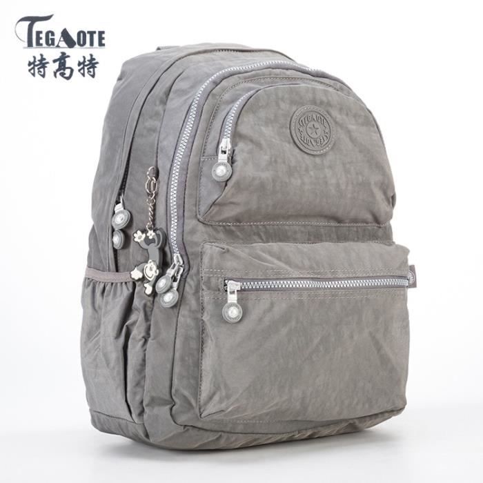 TEGAOTE 2021 Women Backpack for Teenage Girls Kipled Nylon Backpacks ...