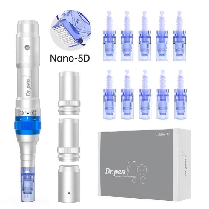 Nano-5D UA - Machine de Microneedling A6 professionnelle, avec 10 ...