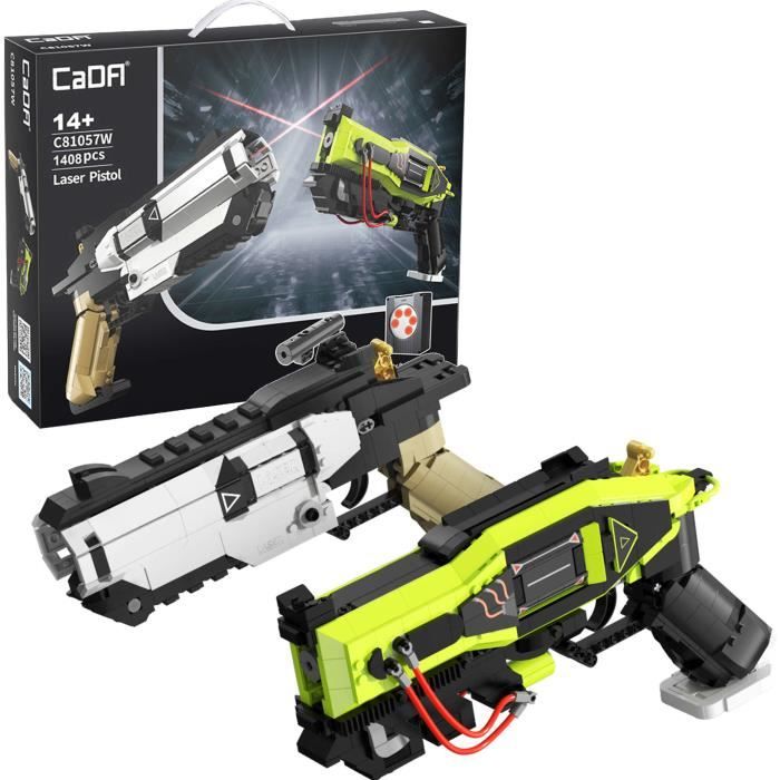 Cada Construction Blocks Weapons Laser Guns Two-Pack 1408 pieces ...