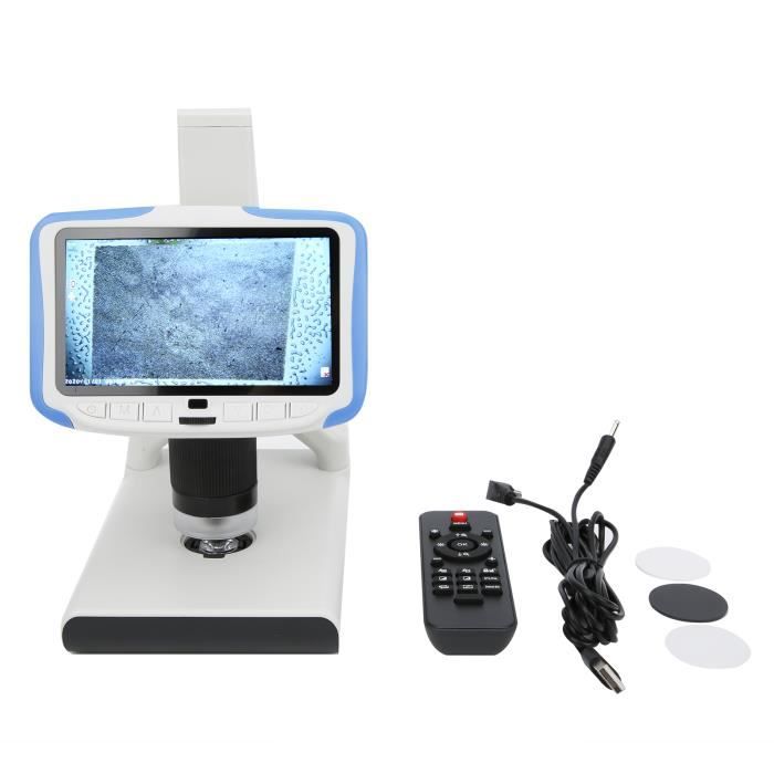 GOTOTOP Microscope numérique HDMI Microscope Numérique avec Grand Écran ...